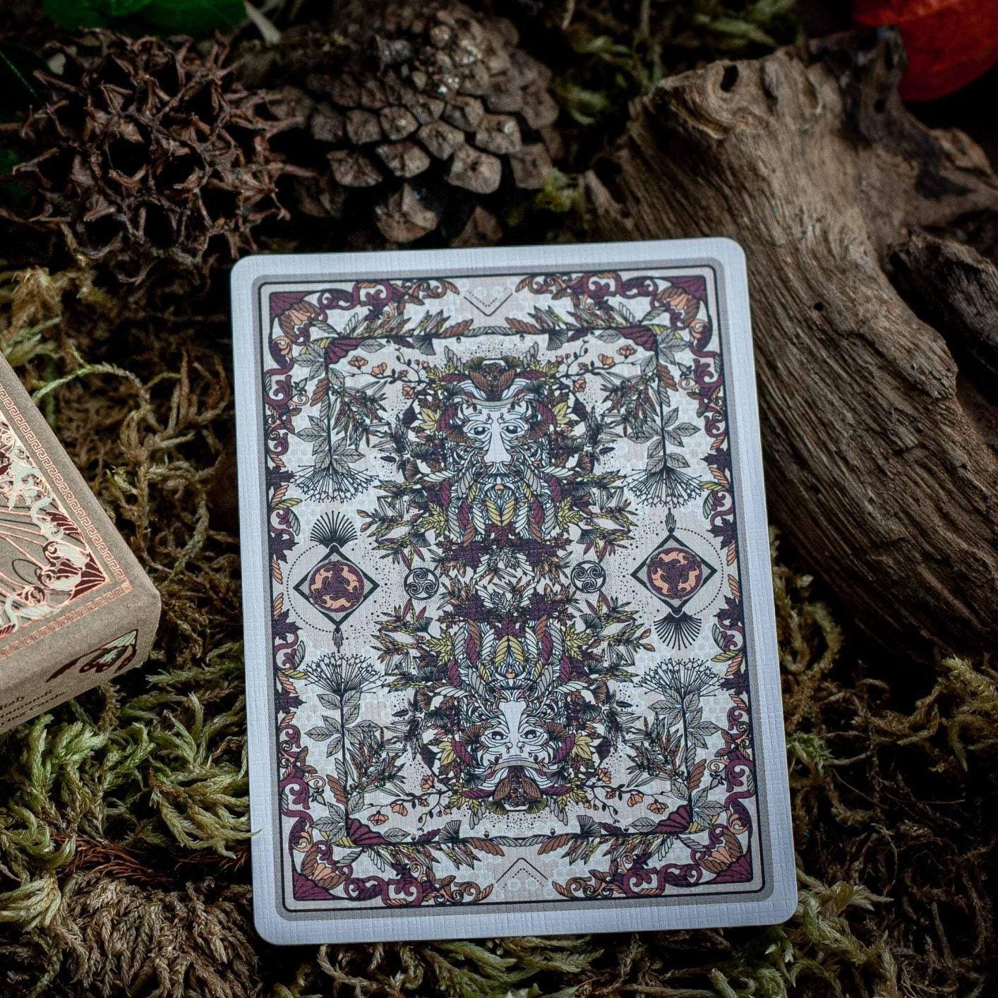 The Green Man (Autumn) Playing Cards – Rare Playing Cards