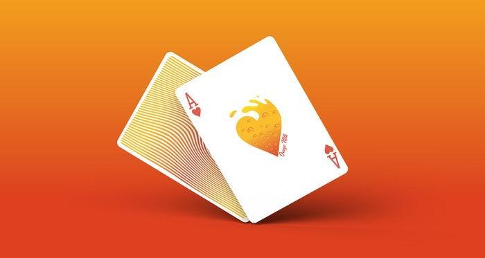 Original BlackCat Orange Milk Playing Cards – Rare Playing Cards