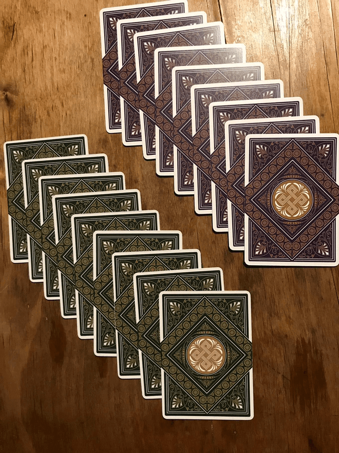 Limited Edition Theos Playing Cards (Green) – Rare Playing Cards