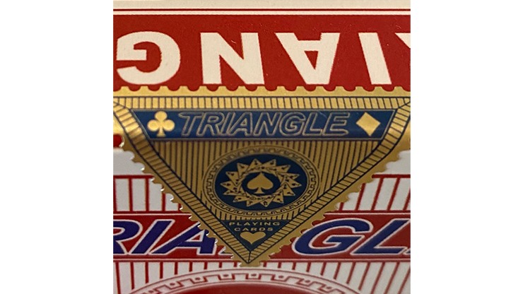 Triangle (Red) Playing Cards – Rare Playing Cards
