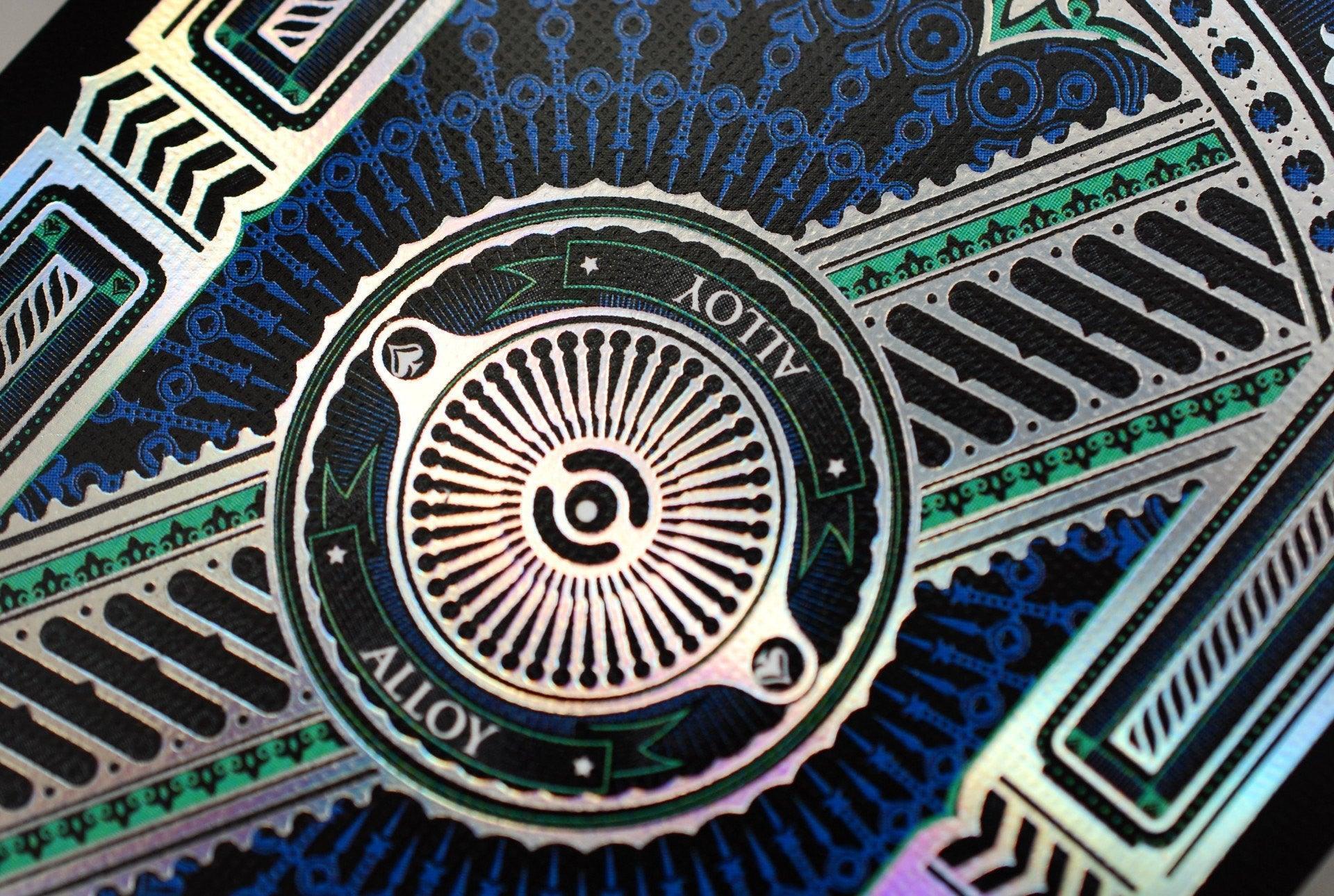 Alloy: Cobalt-RarePlayingCards.com – Rare Playing Cards