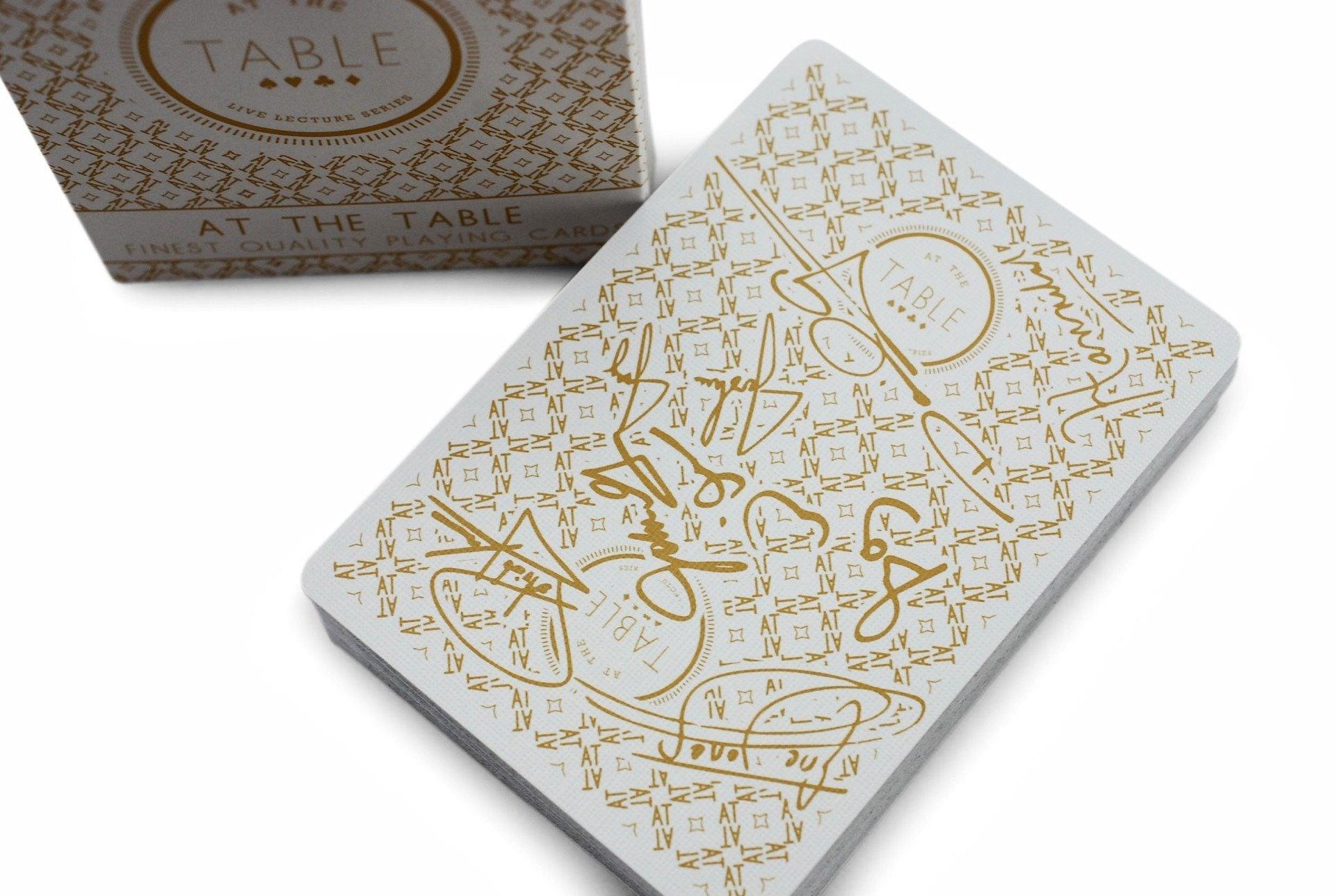At the Table: Signature Edition-RarePlayingCards.com – Rare Playing Cards