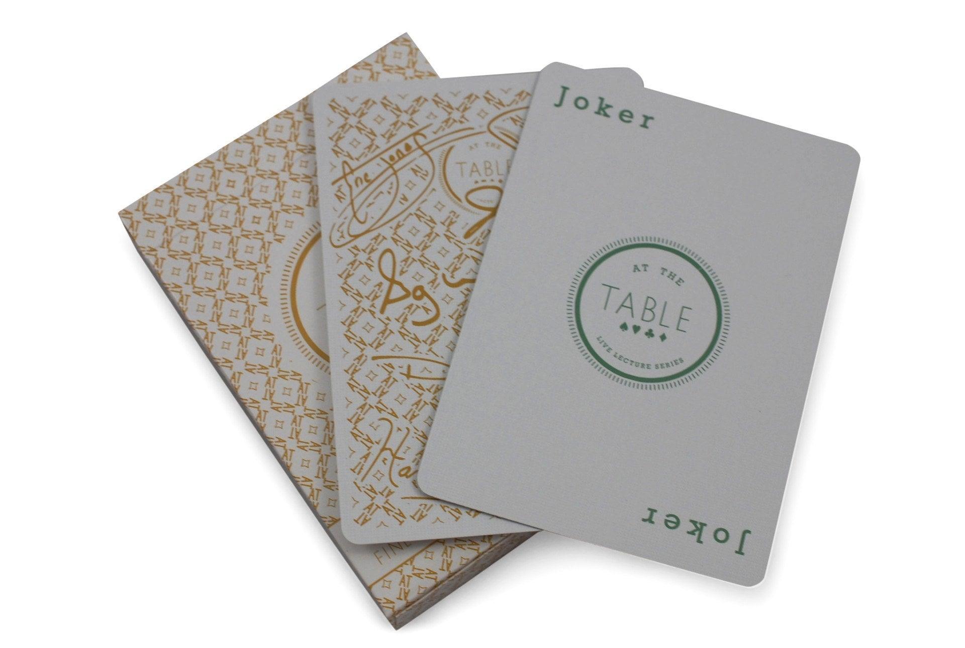 At the Table: Signature Edition-RarePlayingCards.com – Rare Playing Cards