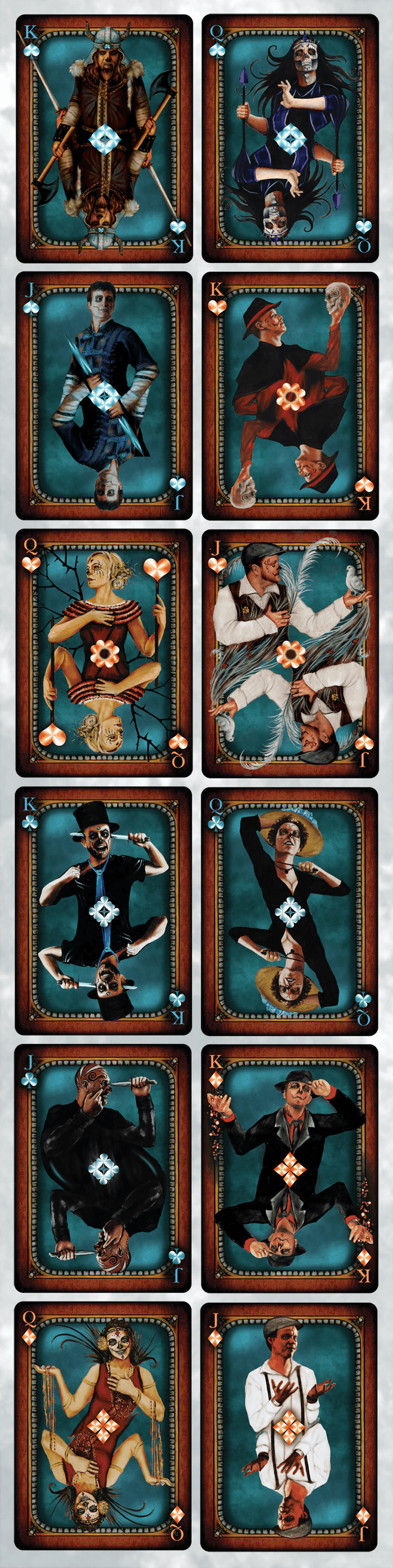 Bicycle Day of The Dead by Collectible Playing Cards – Rare Playing Cards
