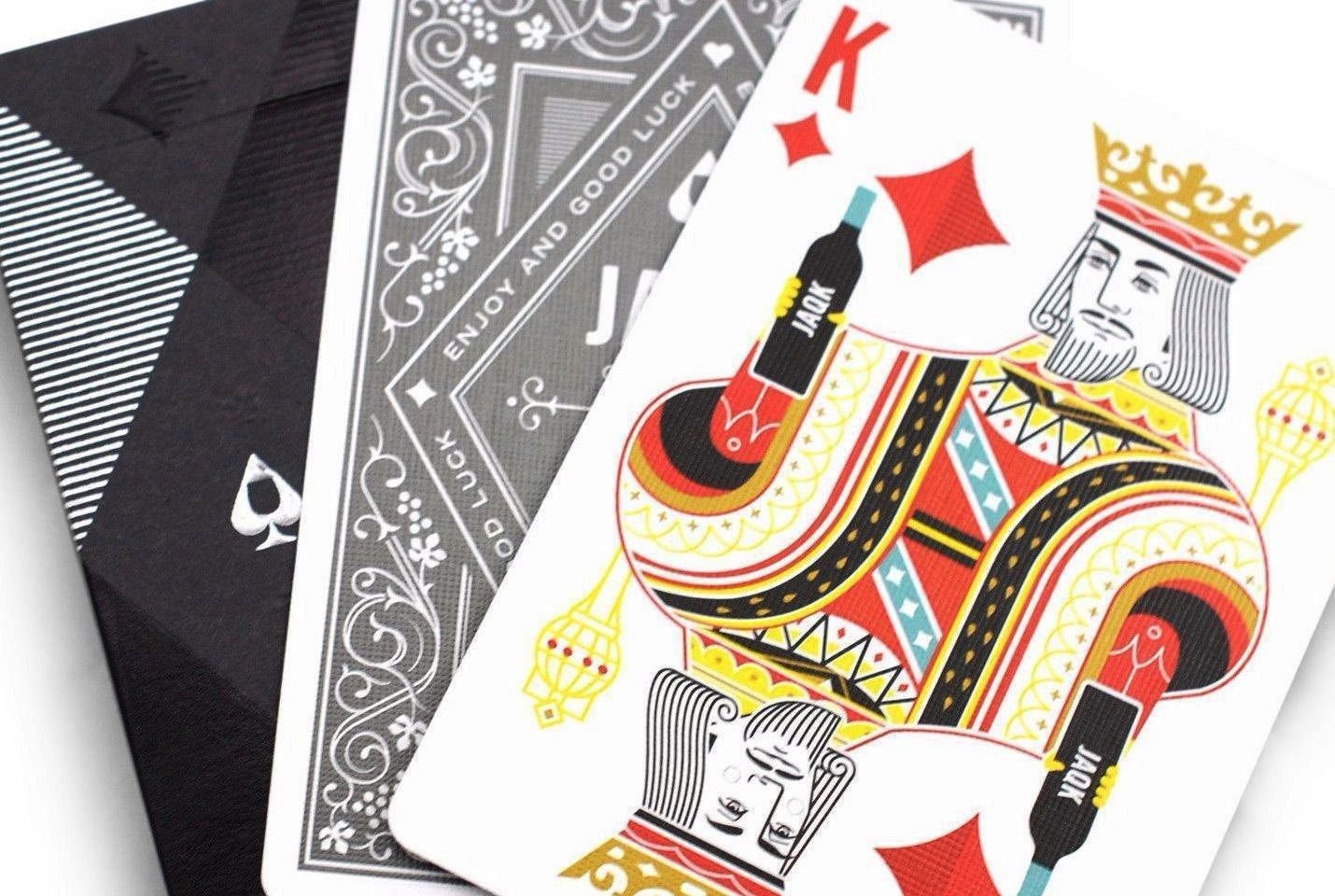 Black JAQK-RarePlayingCards.com – Rare Playing Cards