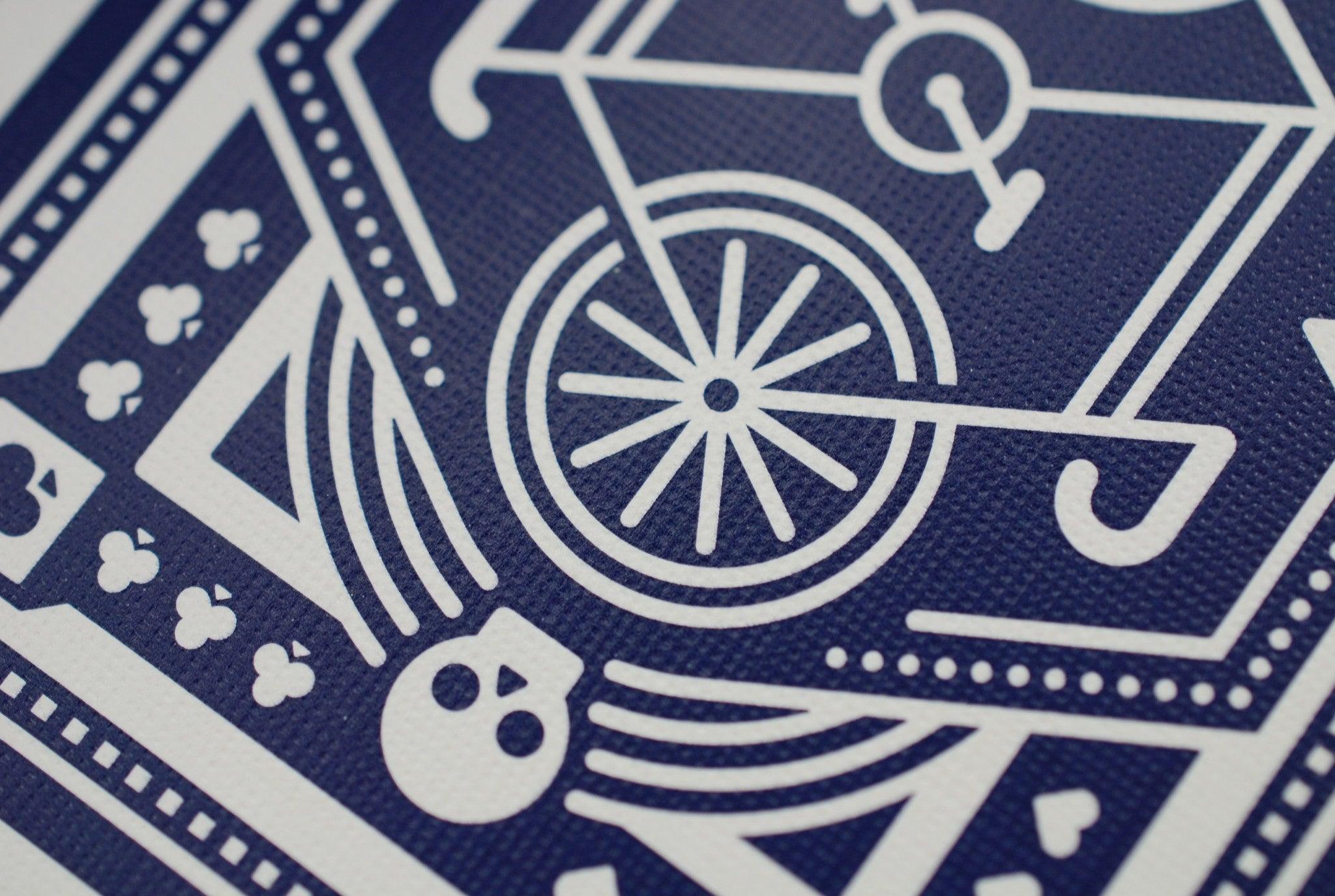 Blue Wheel Playing Cards – Rare Playing Cards