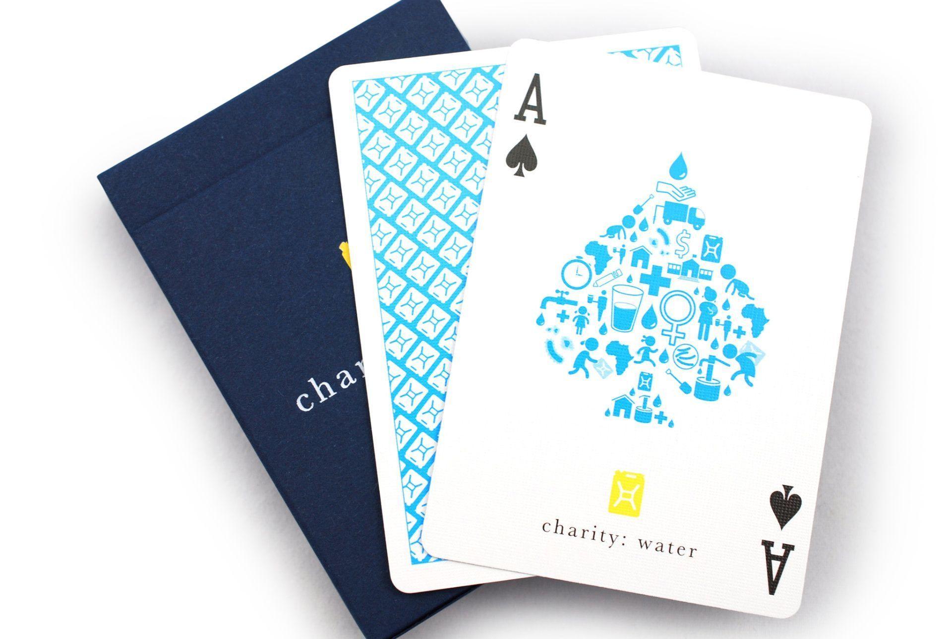 Charity: Water-RarePlayingCards.com – Rare Playing Cards