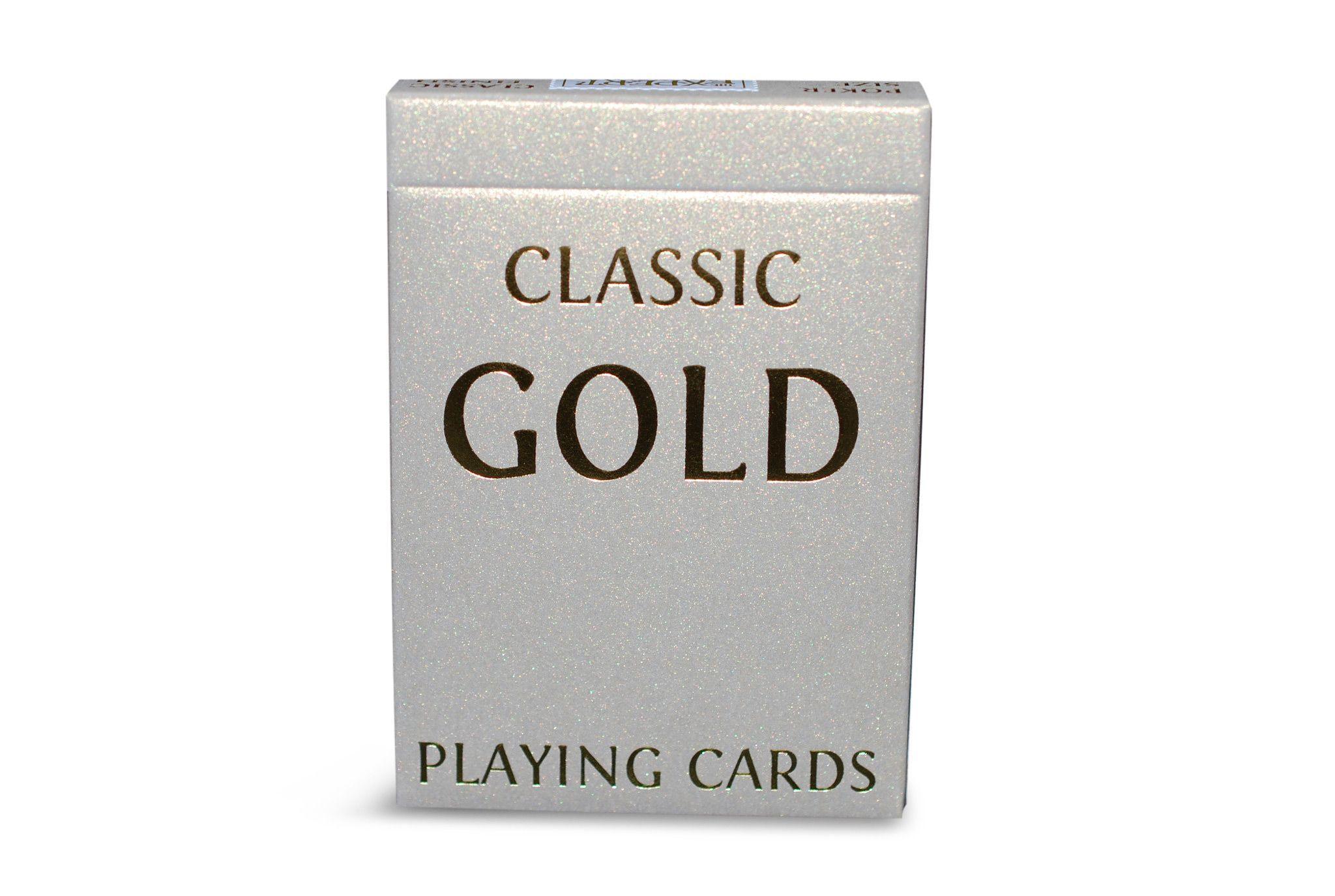 Classic Gold Playing Cards - RarePlayingCards.com – Rare Playing Cards