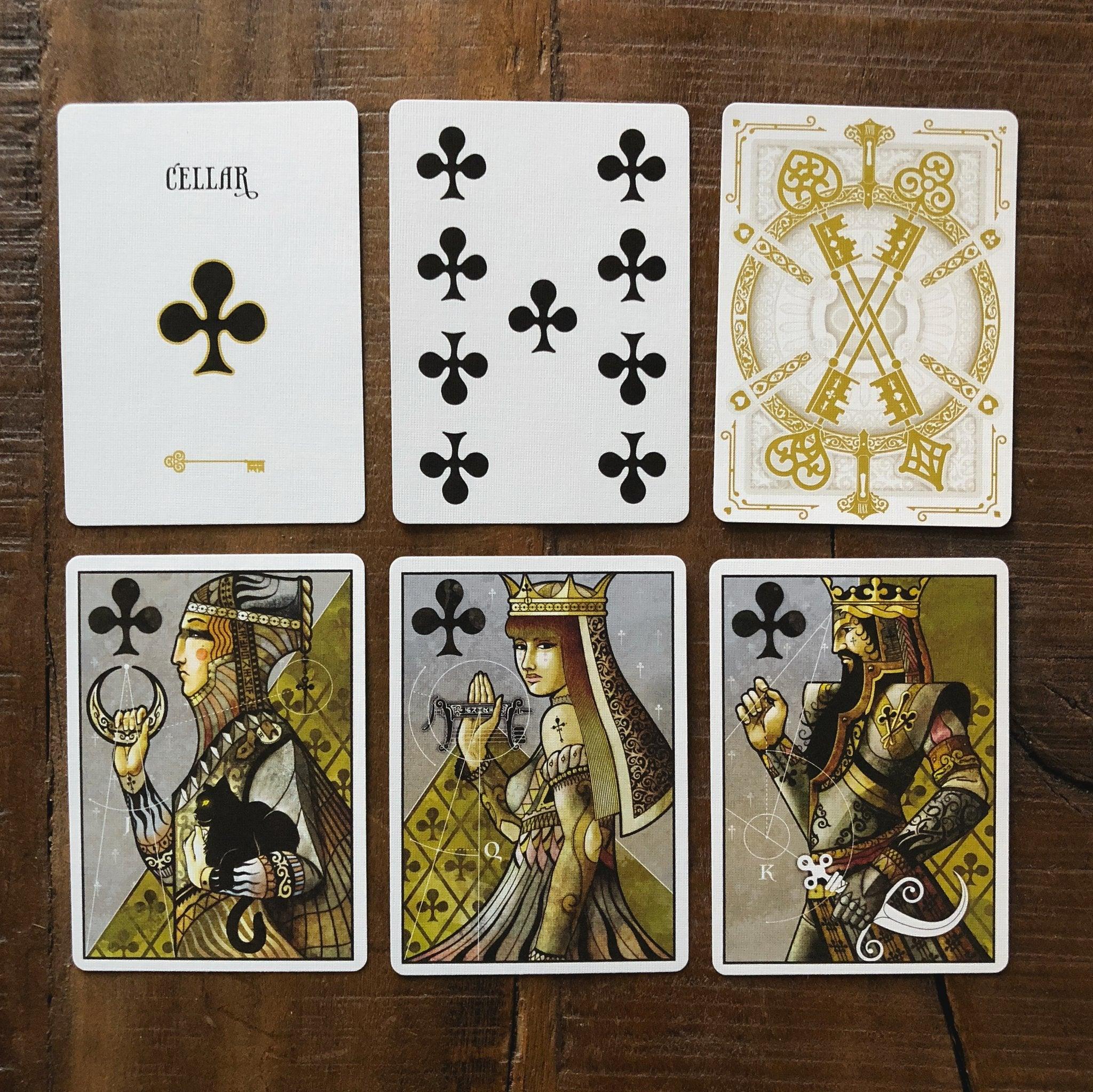 House of the Rising Spade - Faro Variant – Rare Playing Cards