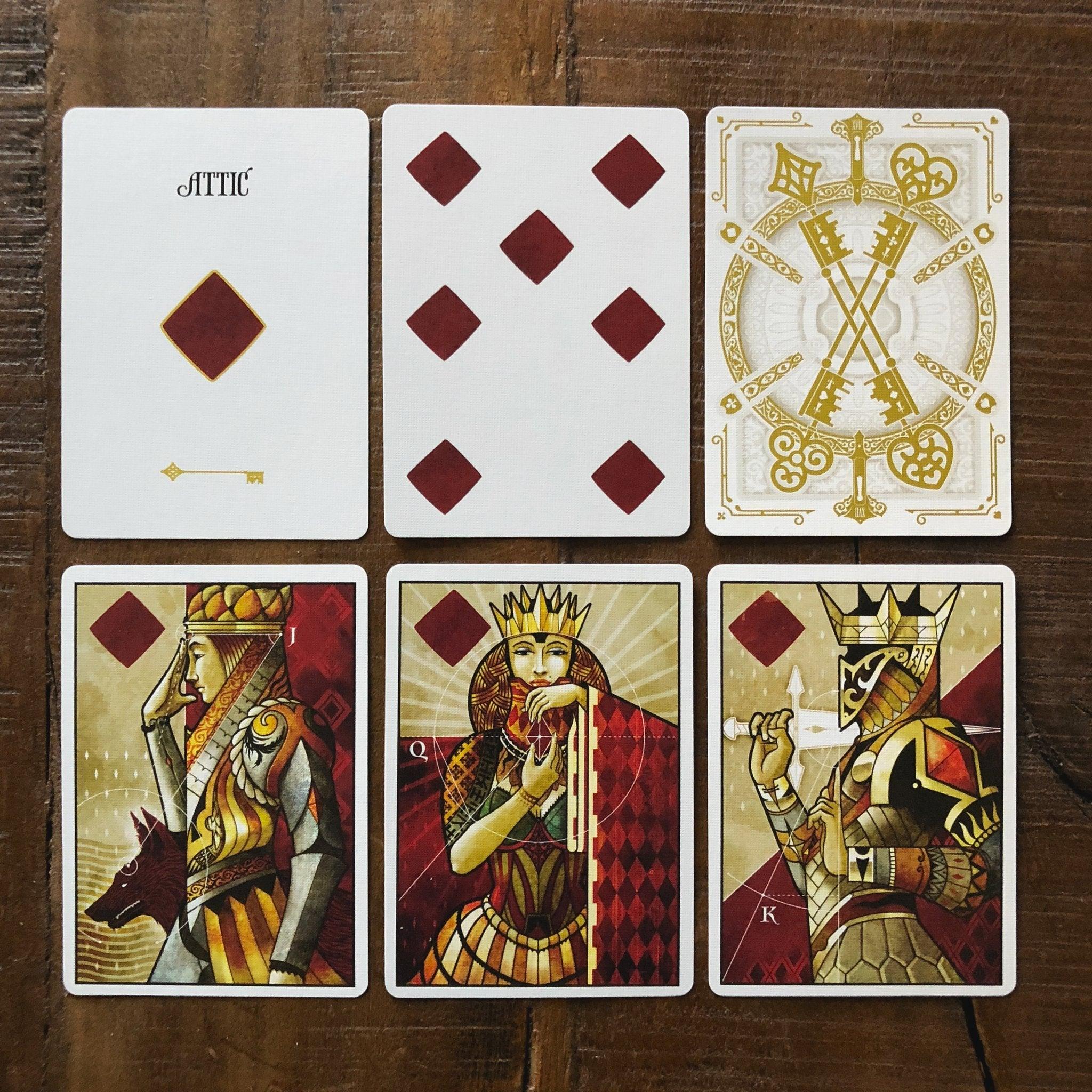 House of the Rising Spade - Faro Variant – Rare Playing Cards