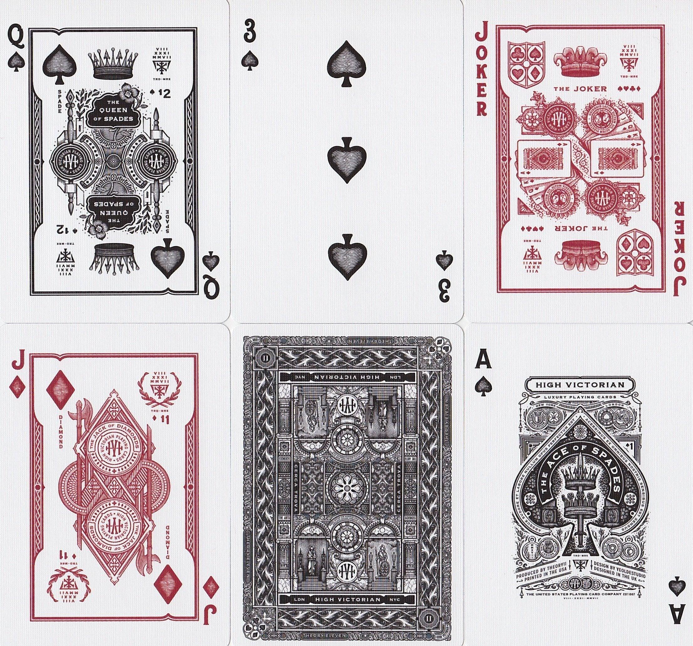 High Victorian-RarePlayingCards.com – Rare Playing Cards
