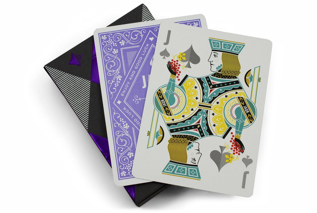 JAQK Amethyst-RarePlayingCards.com – Rare Playing Cards