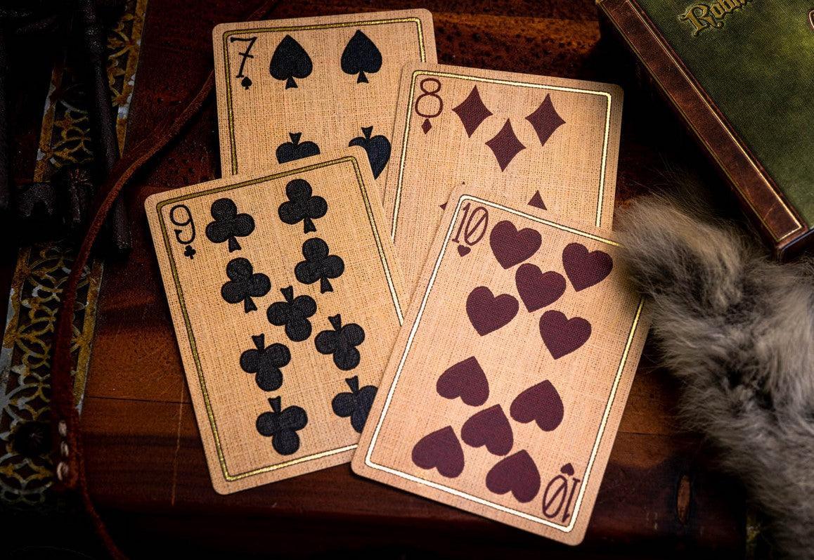 Robin Hood Playing Cards - Signed by Jackson Robinson – Rare Playing Cards