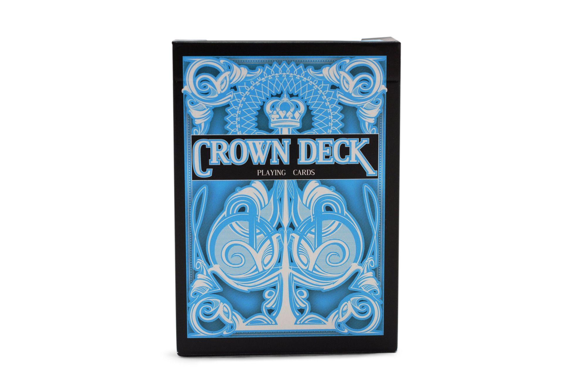 Light Blue Crown-RarePlayingCards.com – Rare Playing Cards