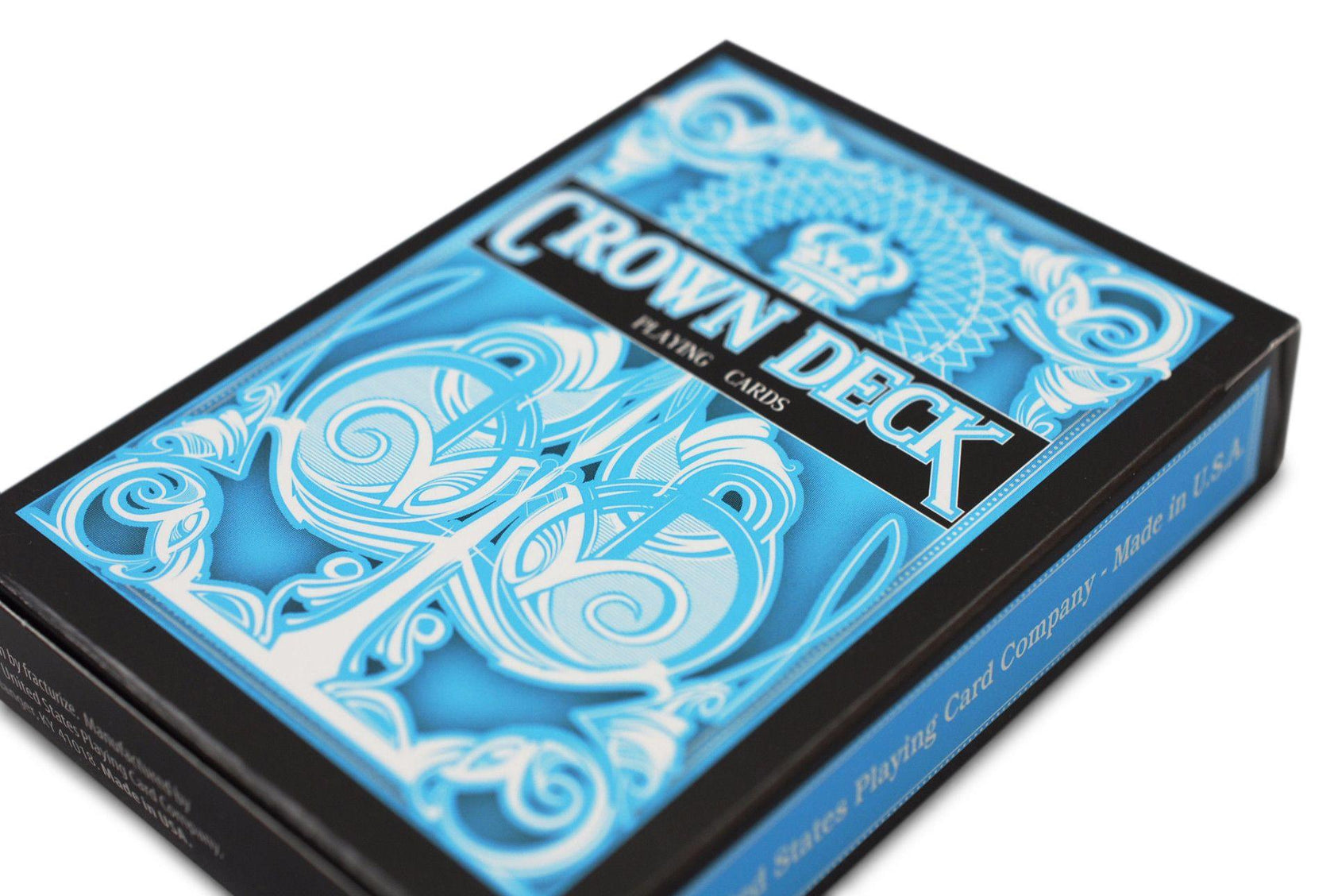 Light Blue Crown-RarePlayingCards.com – Rare Playing Cards