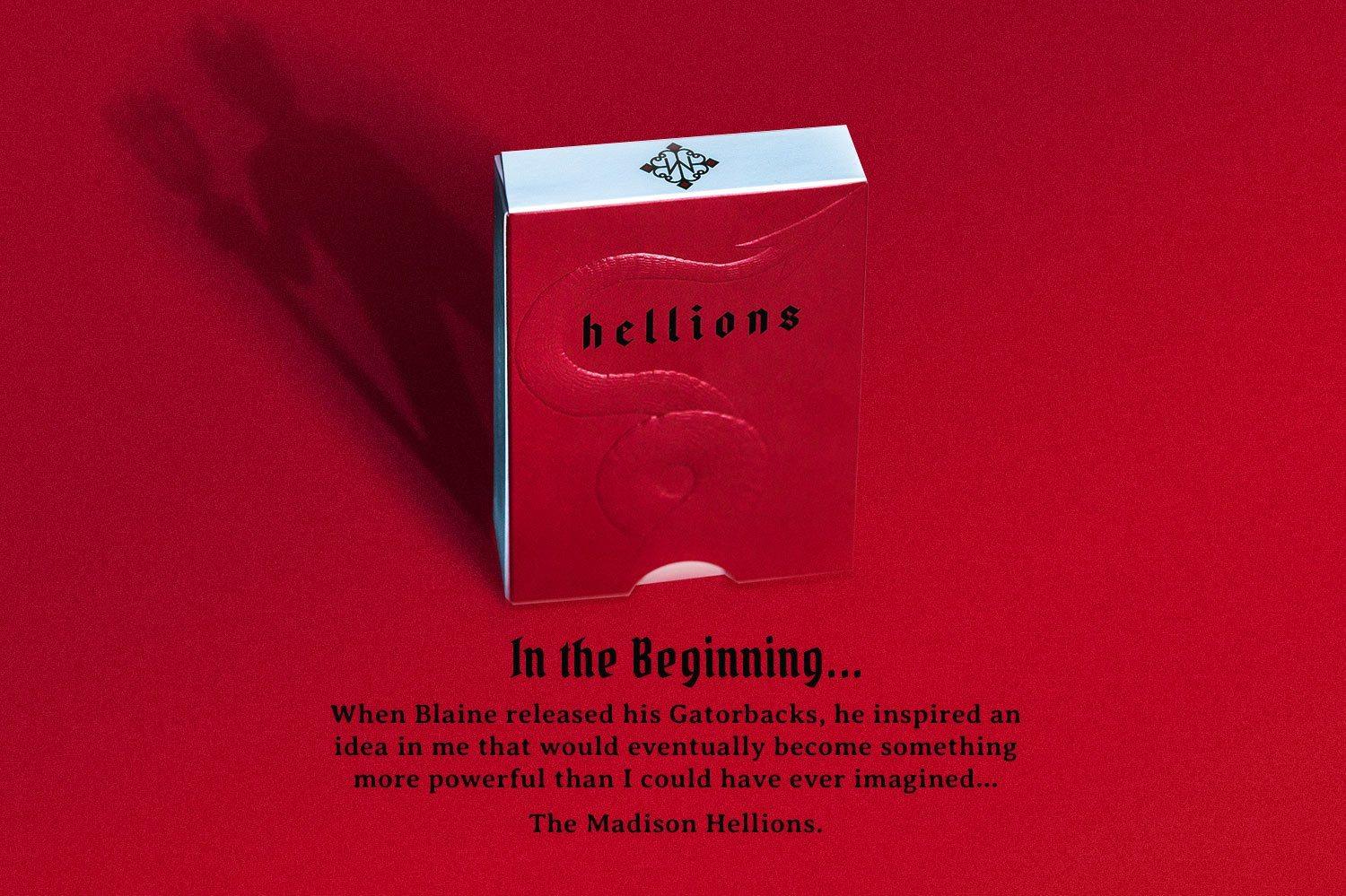 Madison Hellions V3 Playing Cards – Rare Playing Cards