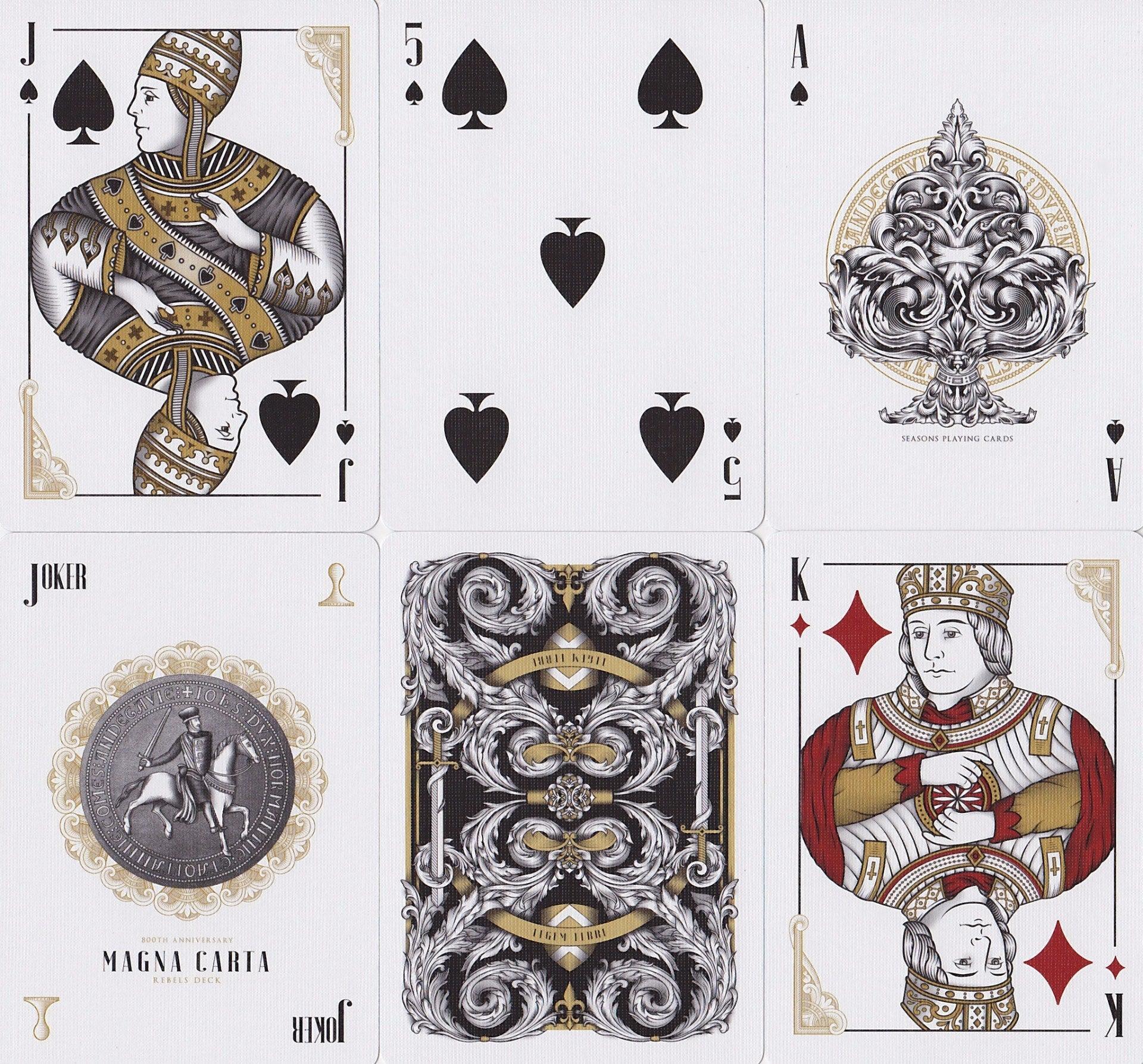 Magna Carta: Rebels-RarePlayingCards.com – Rare Playing Cards