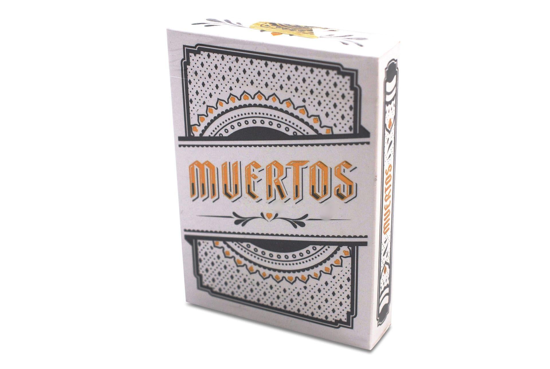 Muertos Mourning Gold-RarePlayingCards.com – Rare Playing Cards