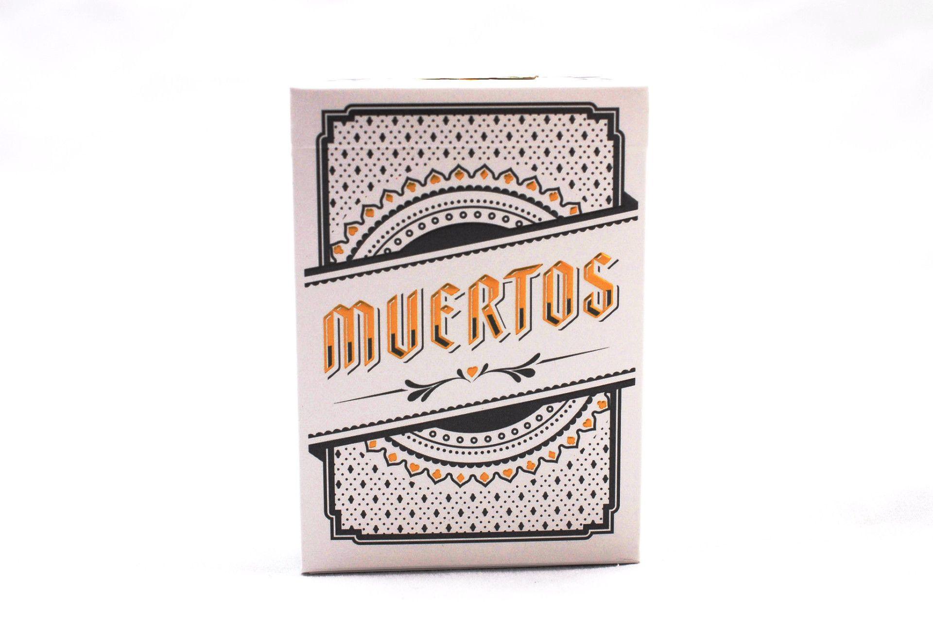 Muertos Mourning Gold-RarePlayingCards.com – Rare Playing Cards