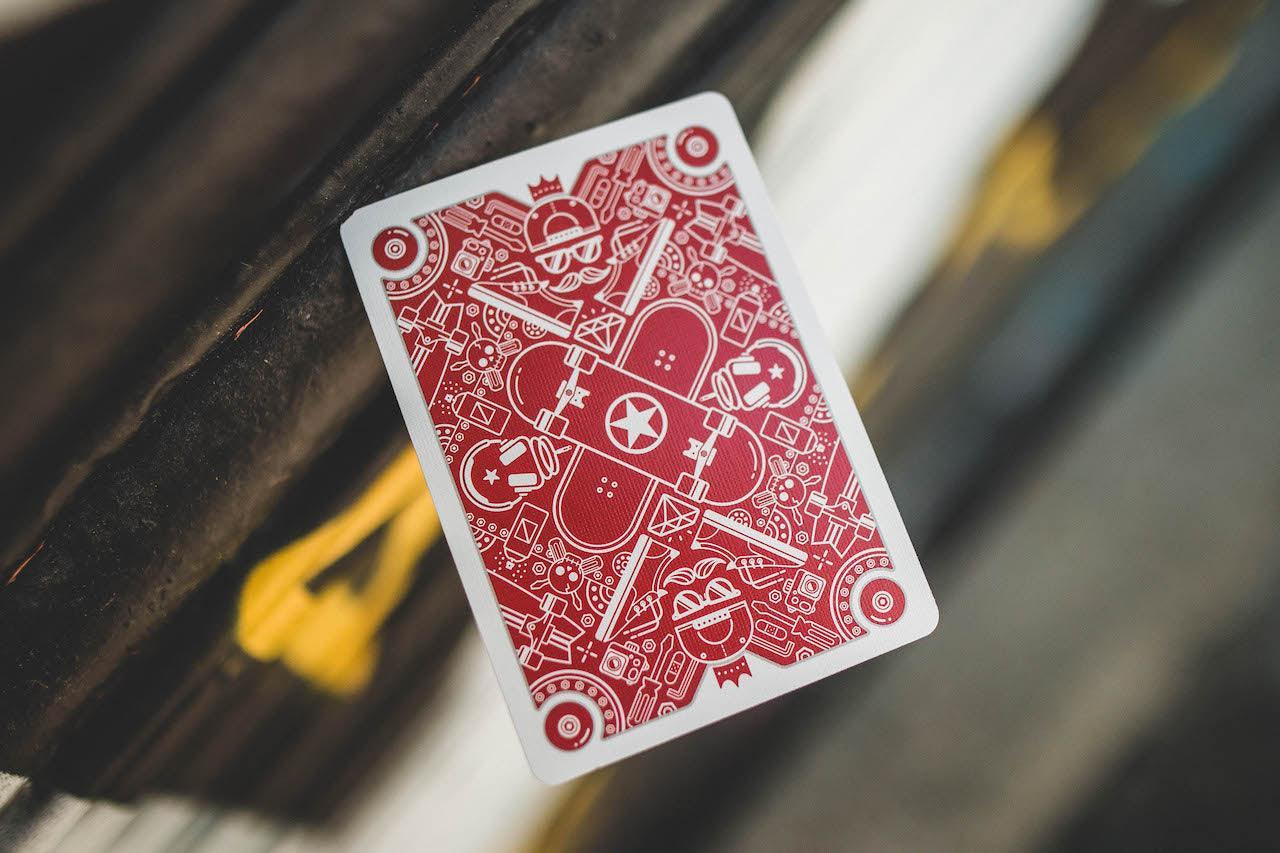 Skateboard Playing Cards by Riffle Shuffle – Rare Playing Cards