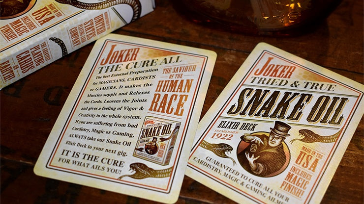Snake Oil Elixir-RarePlayingCards.com – Rare Playing Cards