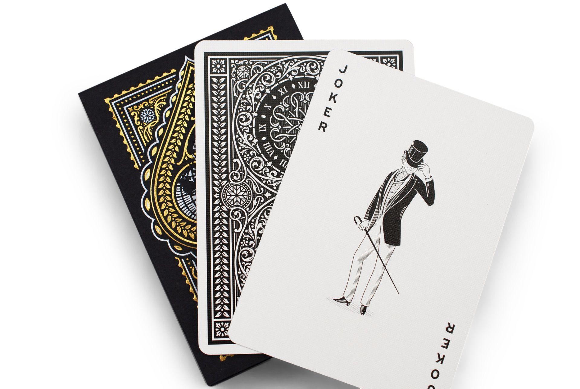Tycoon, Black Edition-RarePlayingCards.com – Rare Playing Cards