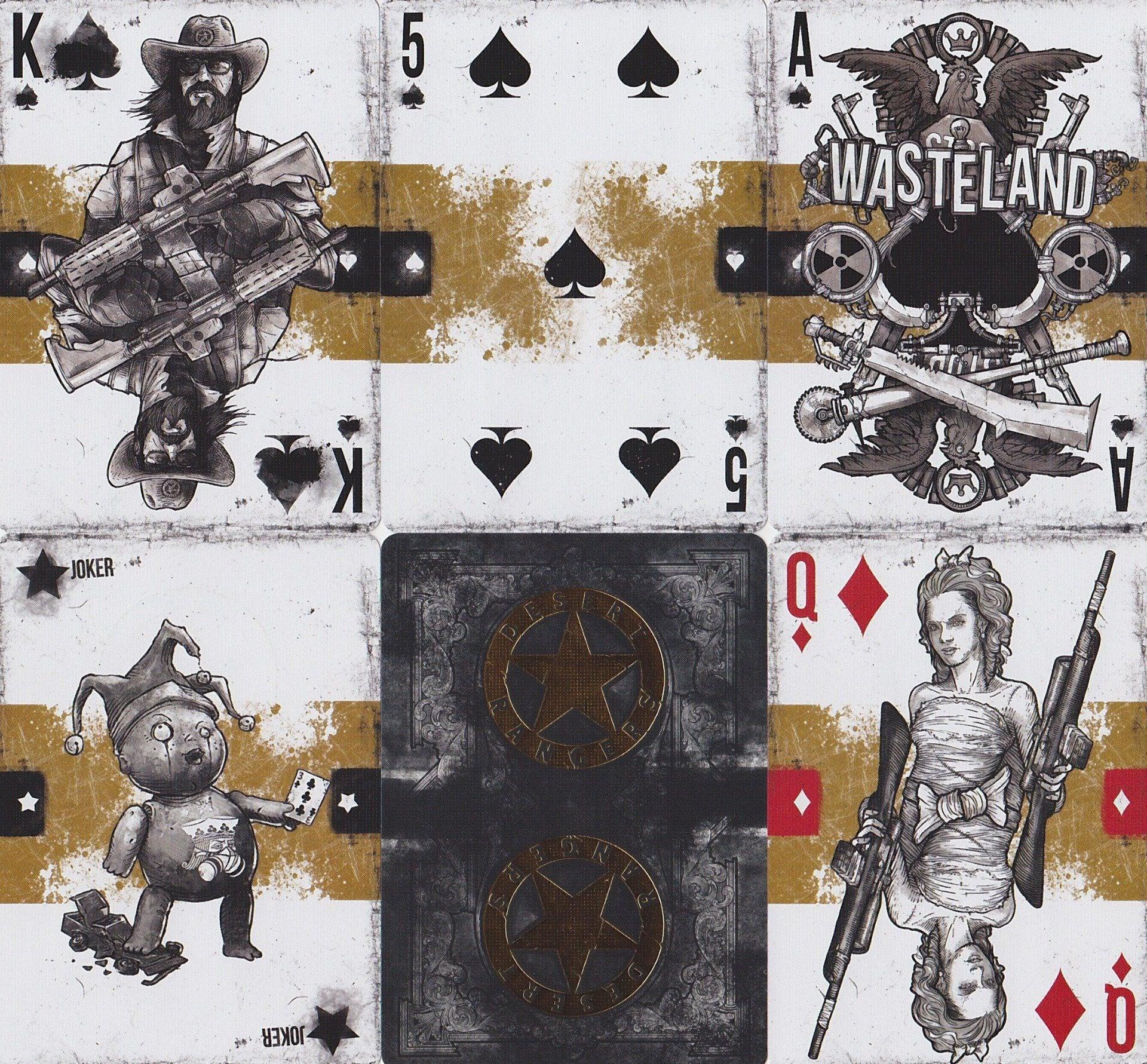 Wasteland: Desert Ranger-RarePlayingCards.com – Rare Playing Cards